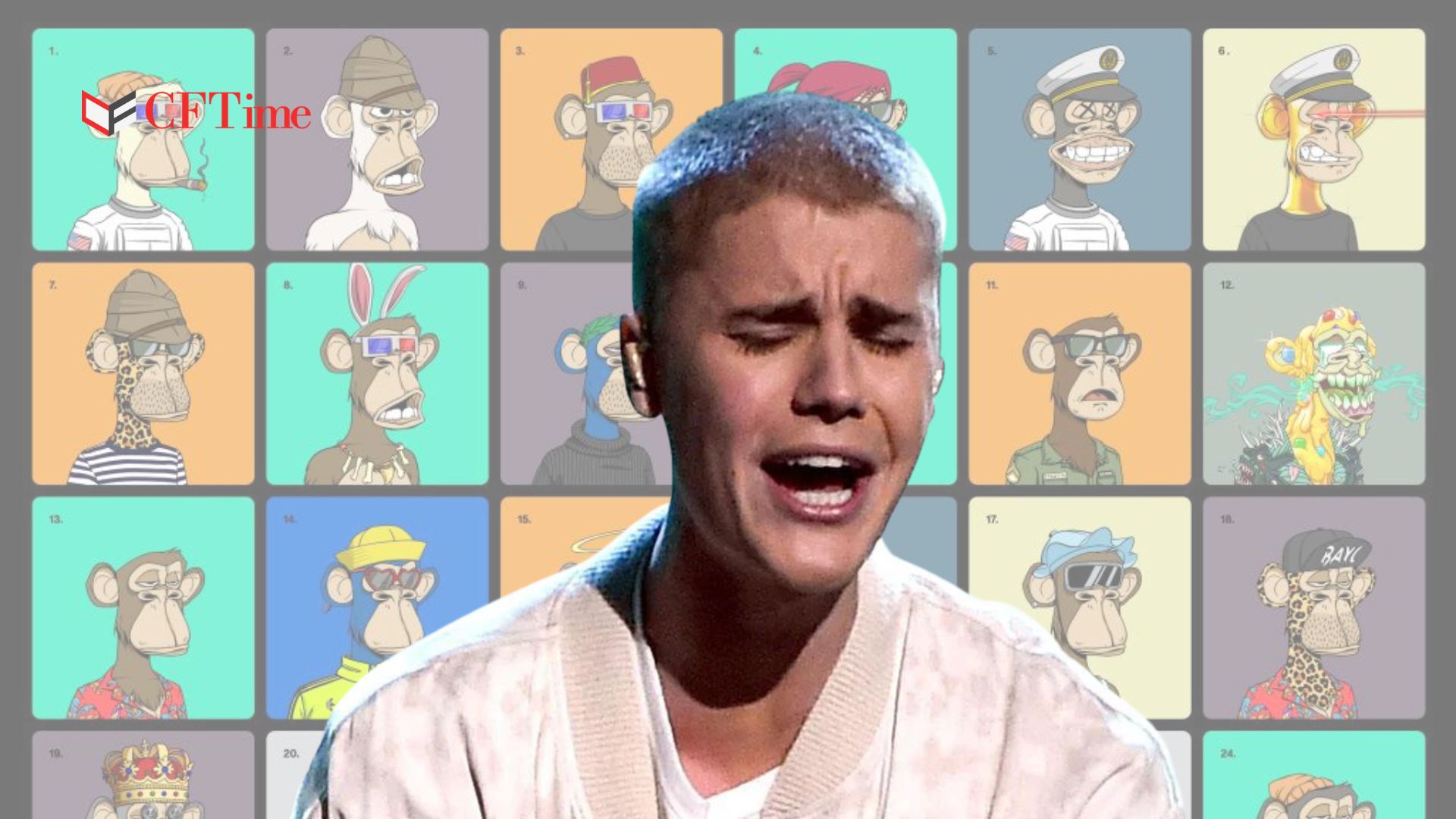 Justin Bieber投資NFT慘蝕九成！帳面蝕近千萬 - cftime.io