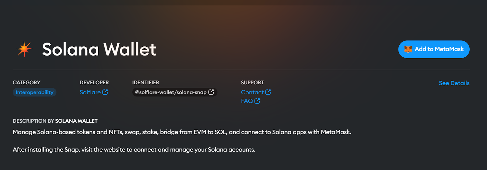 如何將Solana添加到MetaMask - cftime.io